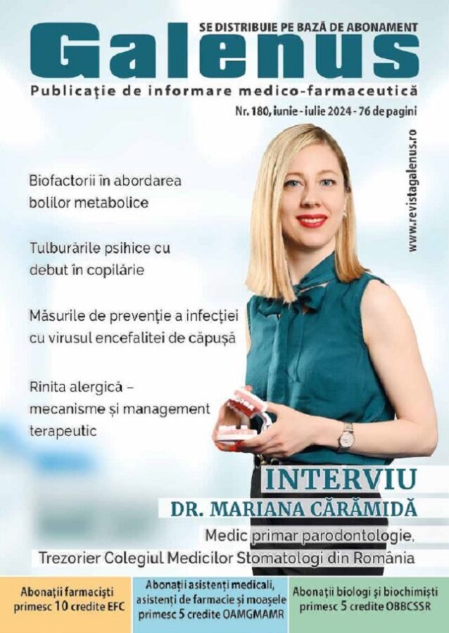 Ediția numărul 180 - Revista Galenus